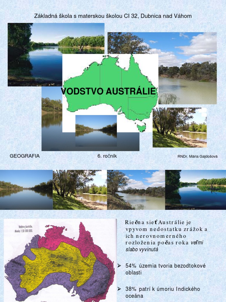 Vodstvo Australie | PDF