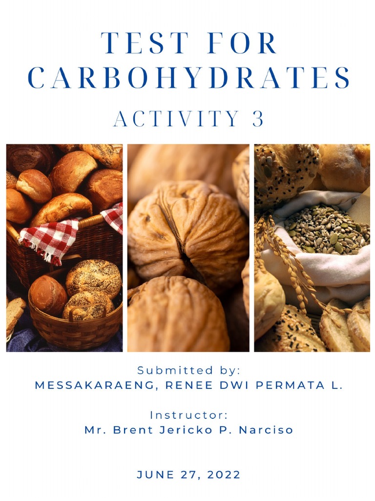 Laboratory Experiment 3 Test For Carbohydrates | PDF | Glucose ...