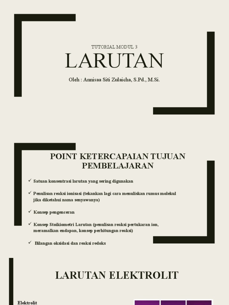 Tutorial Modul 3 TPB 65 66 | PDF