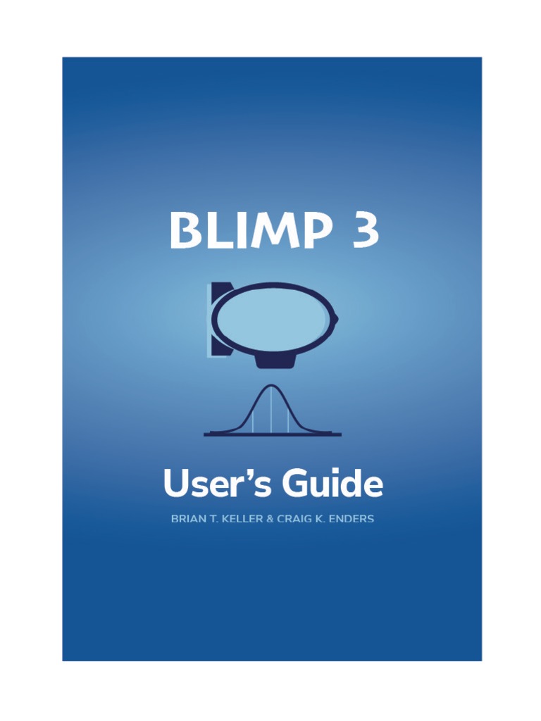 Blimp 3 User Manual | PDF | Regression Analysis | Dependent And Independent Variables