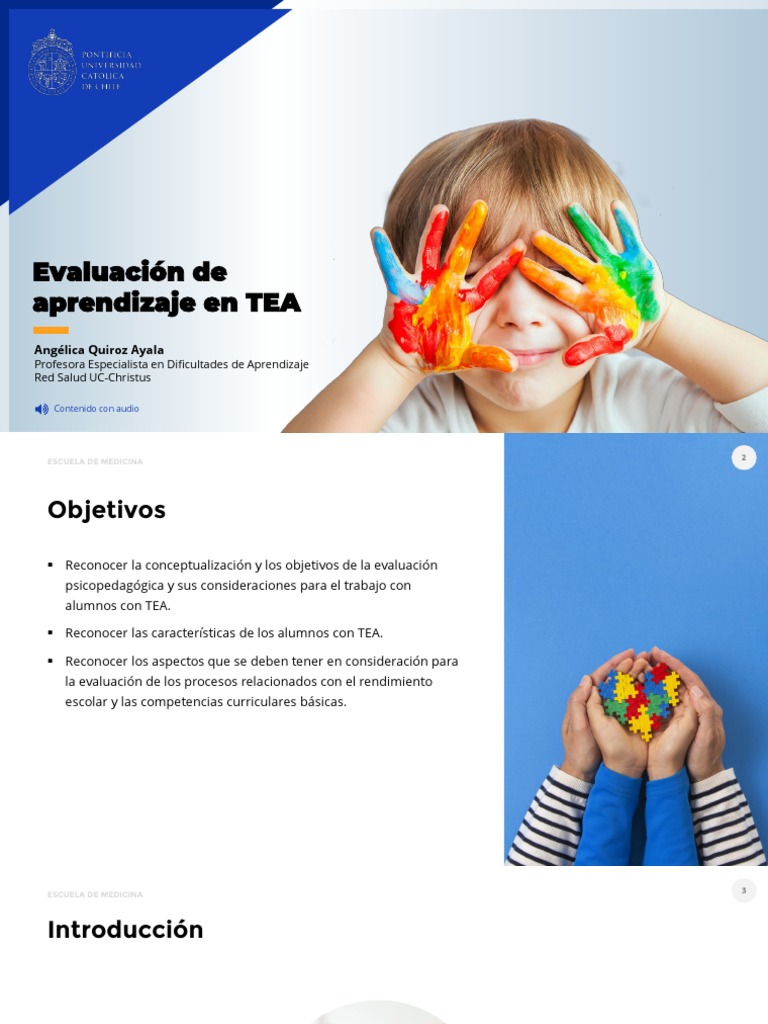 Evaluación de Aprendizaje en TEA | PDF | Evaluación | Aprendizaje