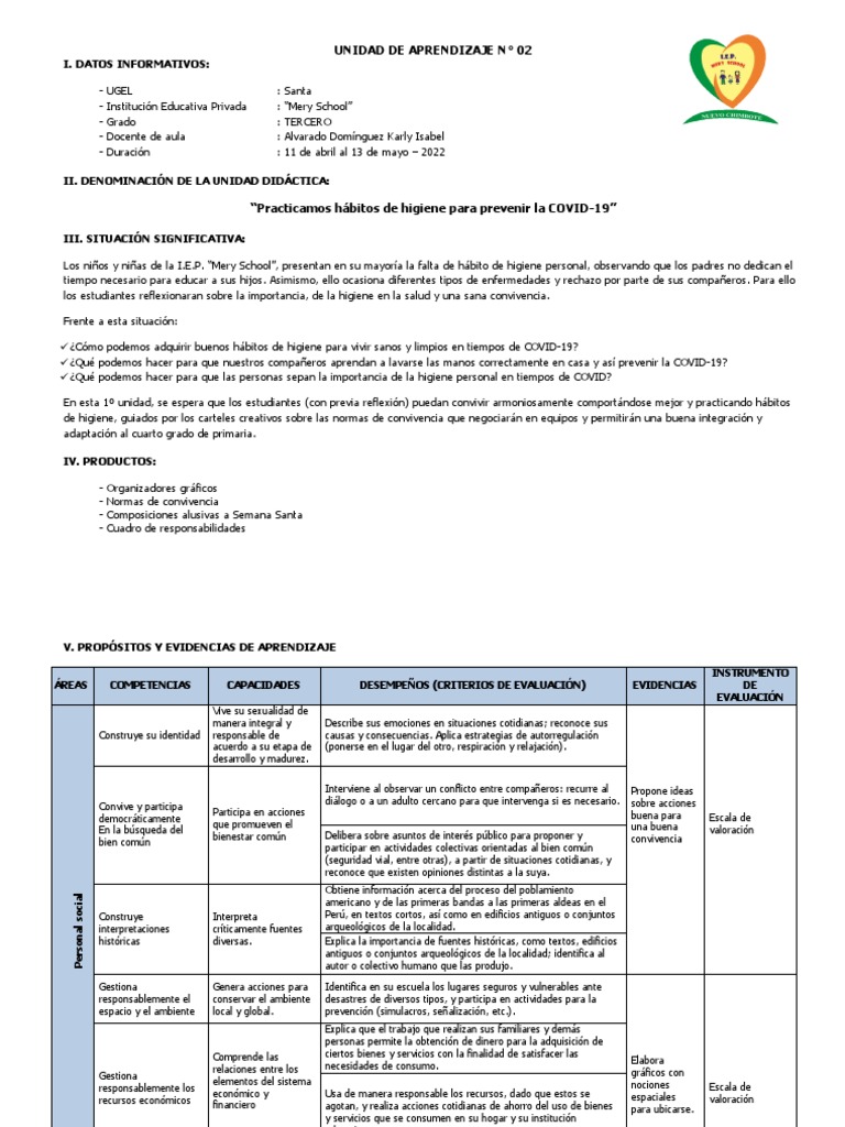 1ra UNIDAD 3er GRADO | PDF | Dios | Fe