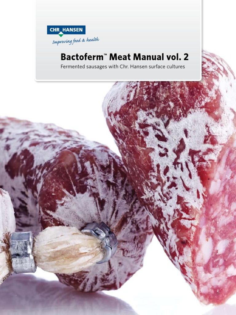 Christian Hansen - Bactoferm Meat Manual Vol. 2 - 2013 | PDF | Mold ...