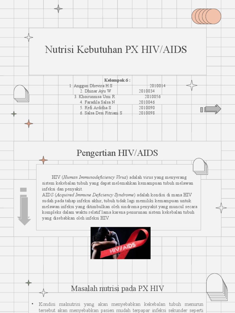 Nutrisi Optimal untuk Pasien HIV/AIDS | PDF | Kesehatan Holistik ...