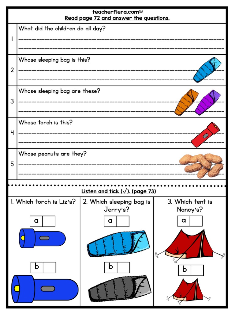 Y4 Module 7 Worksheets 6 | PDF