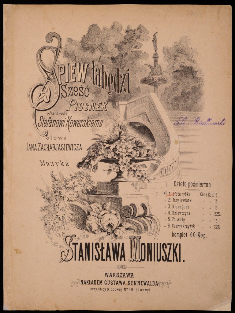 Moniuszko - Zlota Rybka | PDF