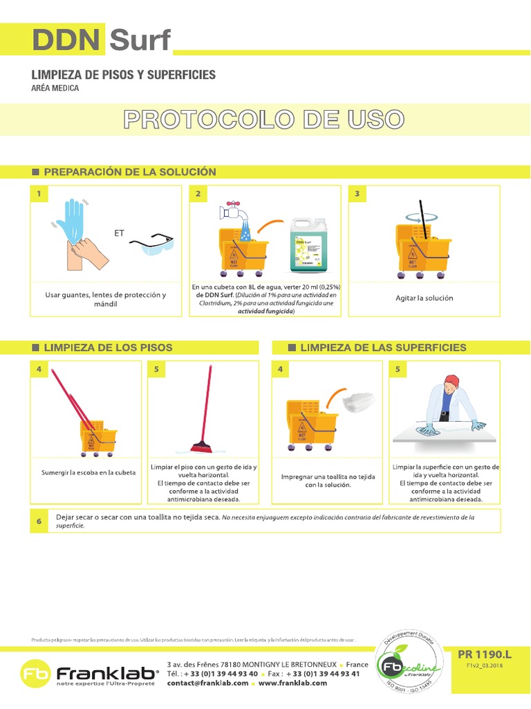 Protocolo de Uso | PDF