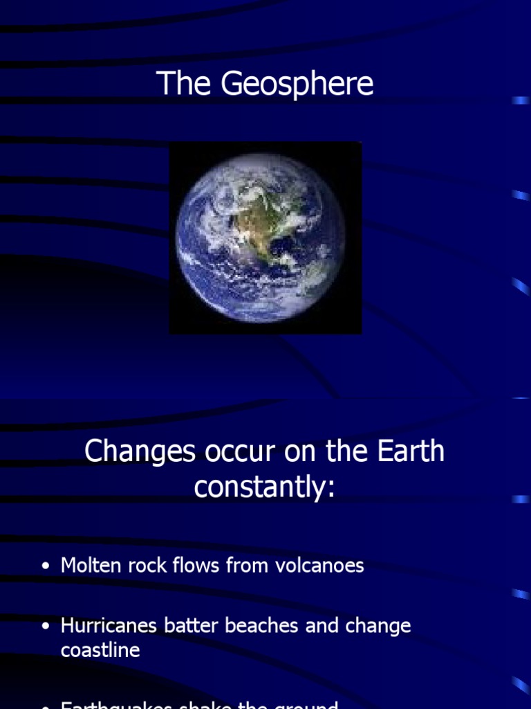 3.-Geosphere | PDF | Earth | Planetary Core