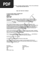 Standby Letter of Credit Sample 2 | PDF