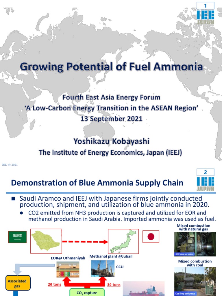 2021 - September - ERIA - 4th East Asia Energy Forum - Yoshikazu Kobayashi - IEEJ - Growing ...