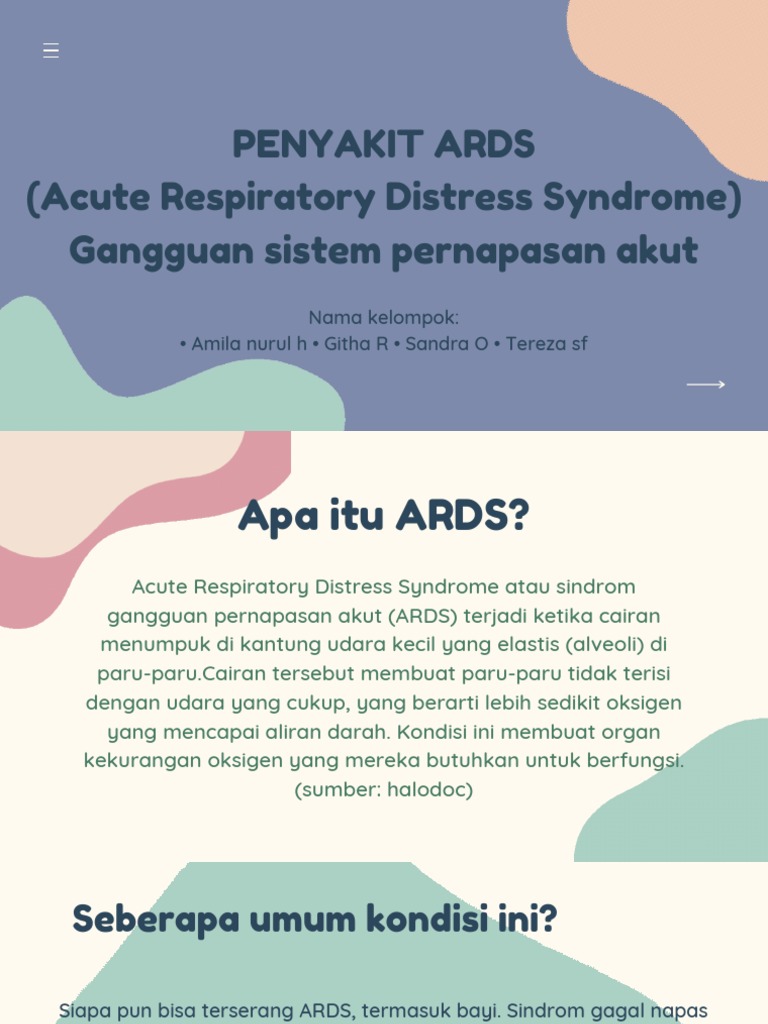 Penyakit ARDS | PDF