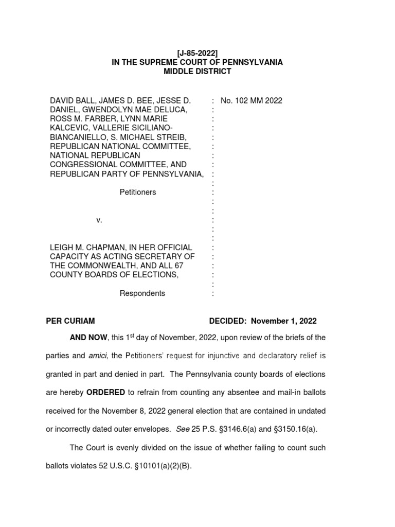 Court Decison | PDF | Standing (Law) | Federal Judiciary Of The United ...