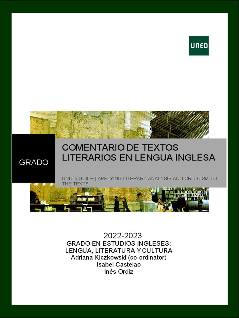 Unit 5 Study Guide 2022 2023 | PDF | Poetry