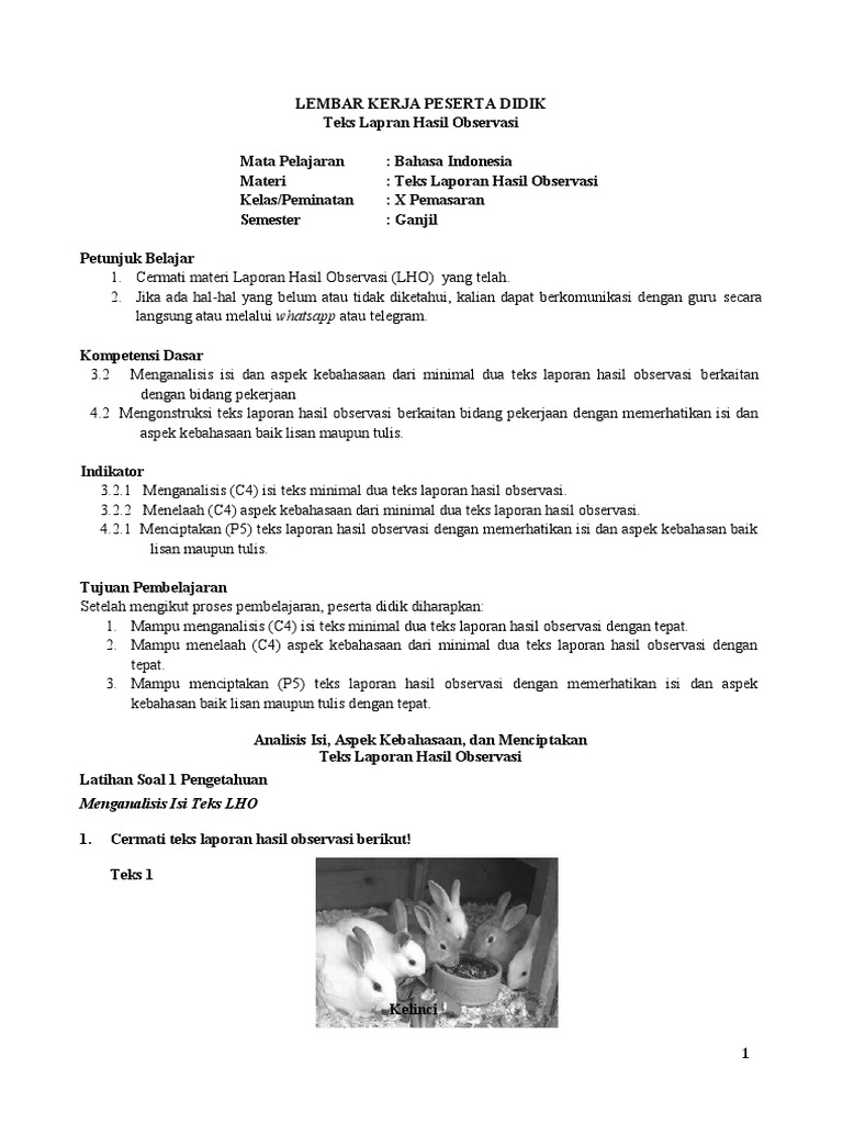 LKPD Teks Lho - Irwan Fitriyanto Nurohman | PDF