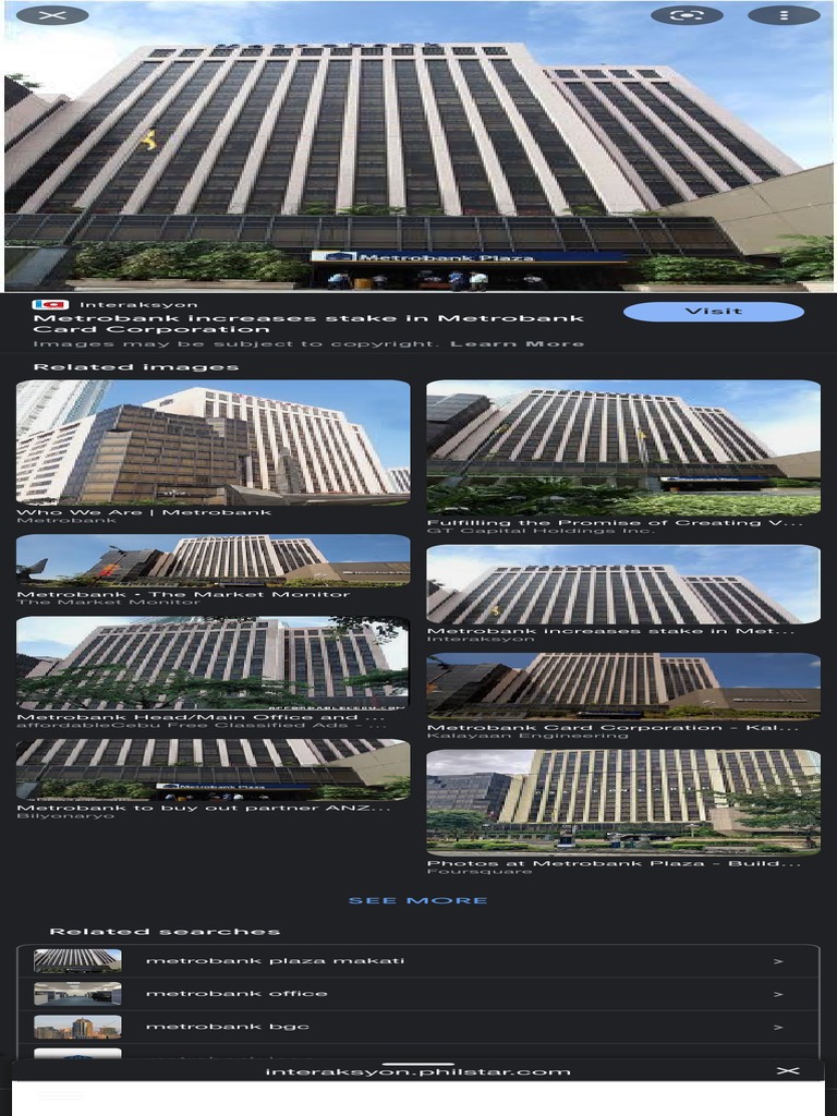 Metrobank Head Office Makati - Google Search | PDF