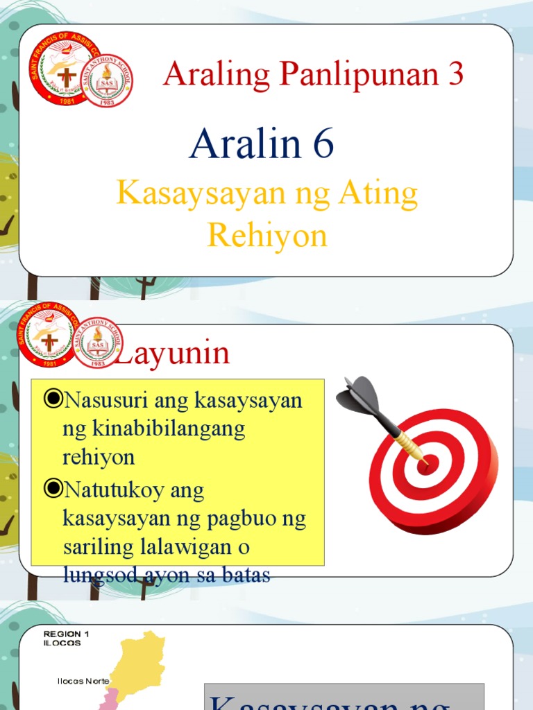 Araling Panlipunan 3: Aralin 6 | PDF