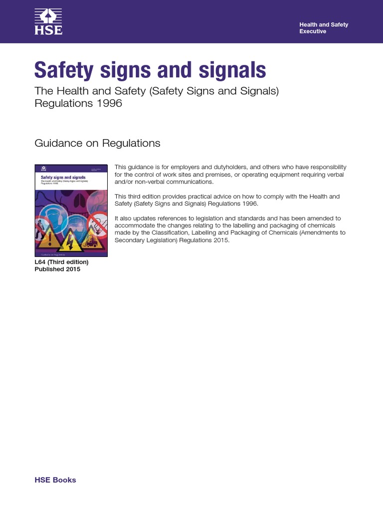 Manual Safety Sign | PDF | Dangerous Goods | Occupational Safety And Health