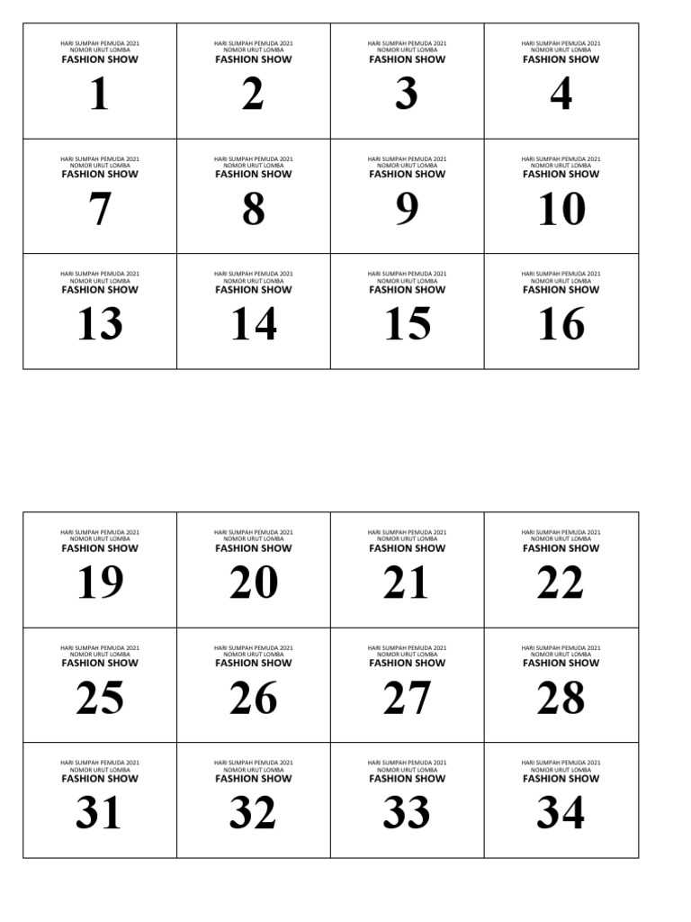 Kriteria Penilaian Lomba HSP 21 | PDF