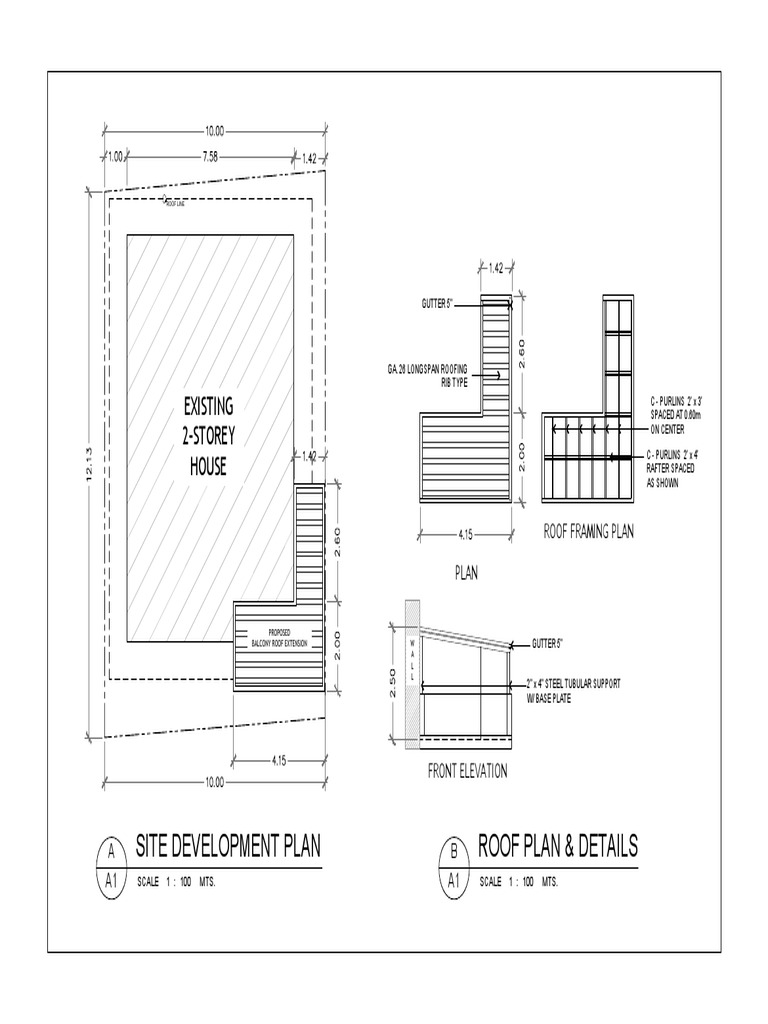 Framing Plan | PDF