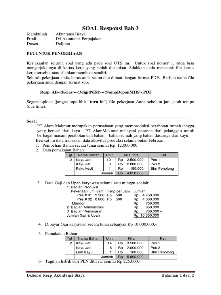 Responsi Bab3 Mart2021 | PDF