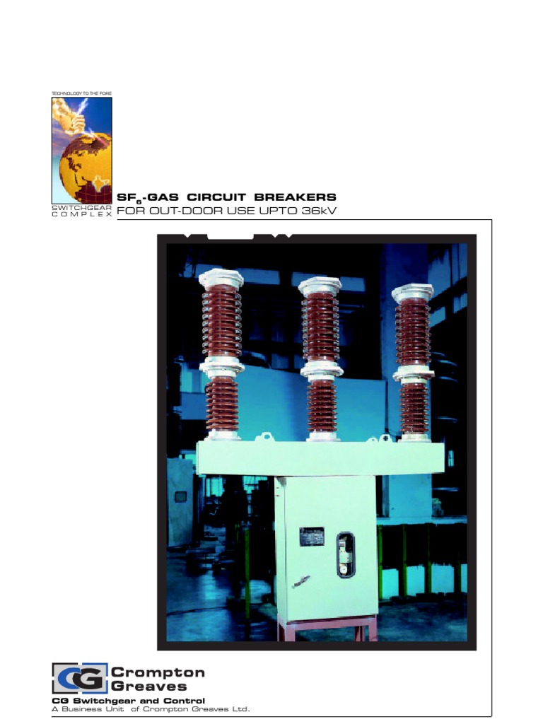 SF6 GCB 24_36 KV | Insulator (Electricity) | Electric Power