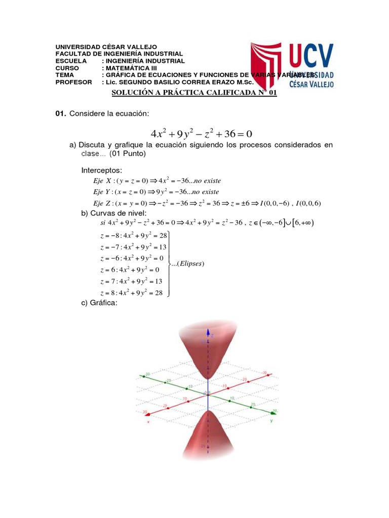 Solución A PC01 | PDF | Análisis matemático | Conceptos matemáticos