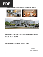PROJECT PROPOSAL On Hotel Final Doct Edited | PDF | Internal Rate Of ...
