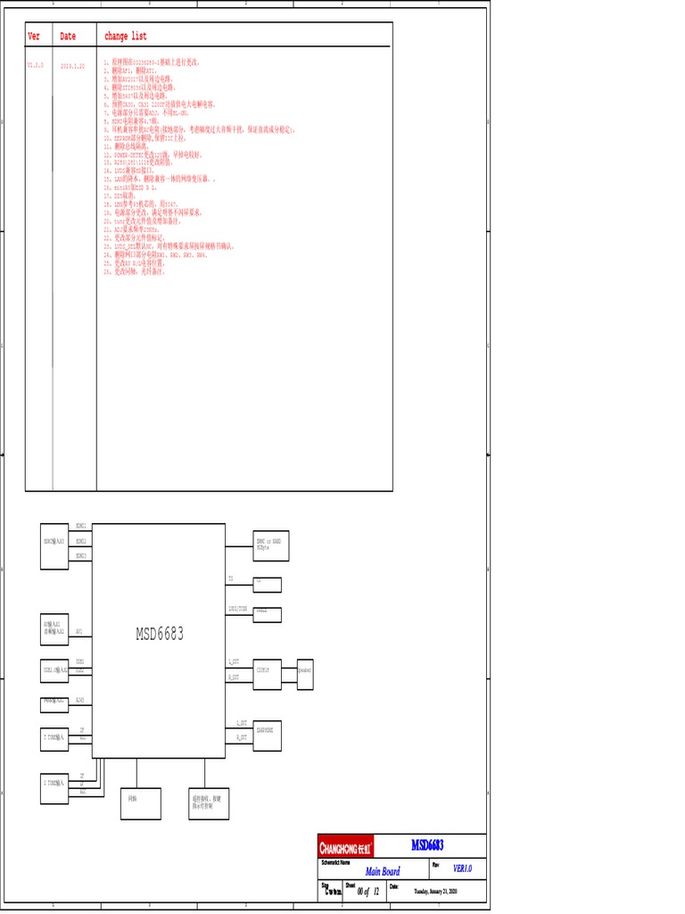 Mianboard&Power Schematic Diagram-HYLED4321AiM | PDF