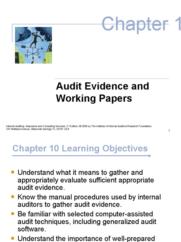 Key Point Slides - Ch10 | PDF | Internal Audit | Audit