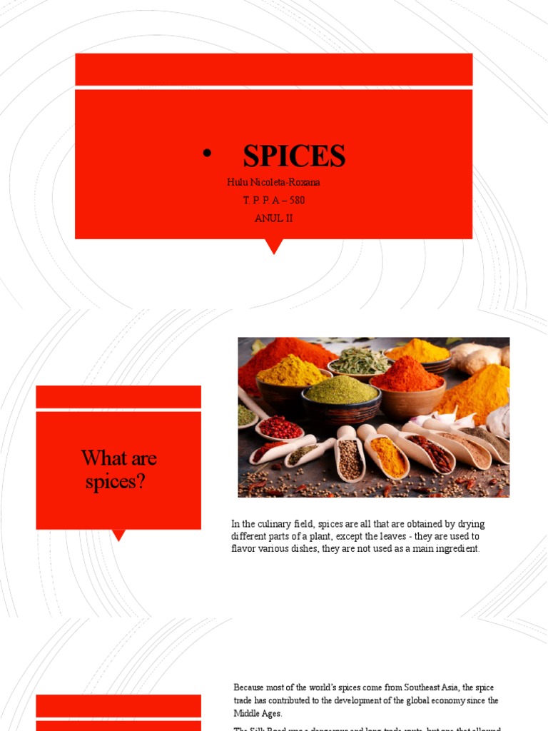 The History and Health Benefits of Spices: From Ancient Trade Routes to ...