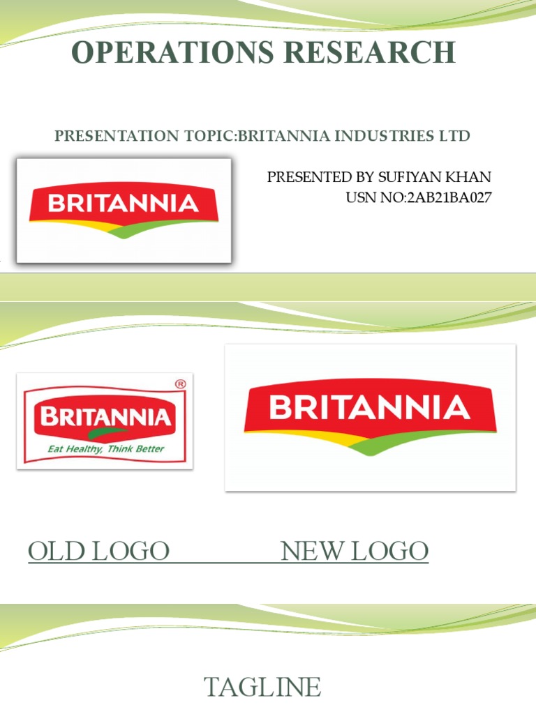 Britannia Industries Logo and Tagline | PDF | Food And Drink | Foods