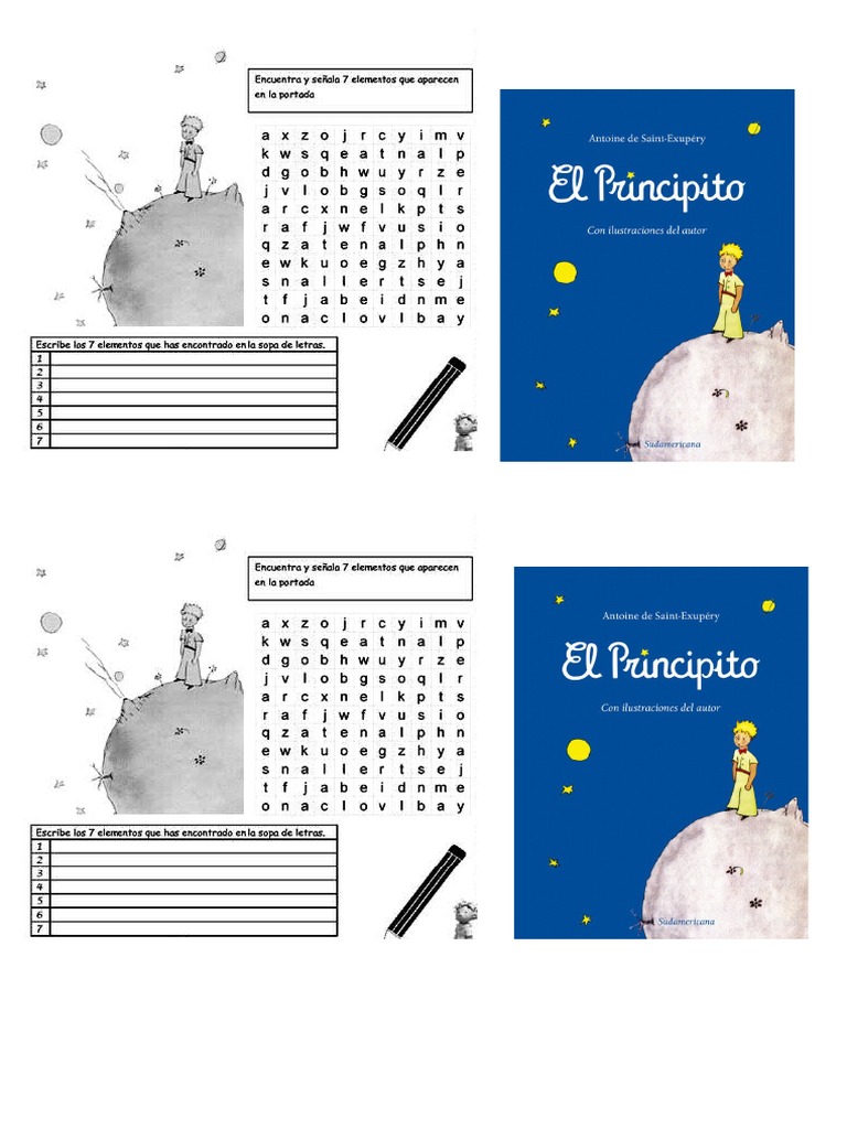 El Principito Actividades | PDF
