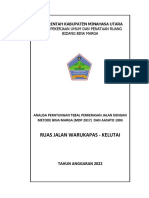BAGIAN 1 MDP 2024, Desain Struktur Perkerasan Jalan Baru | PDF | Bisnis
