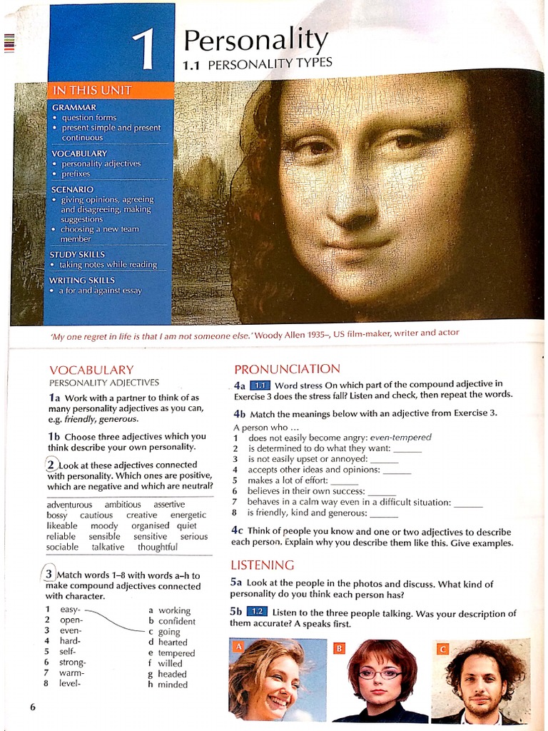 Unit 1 English Book | PDF