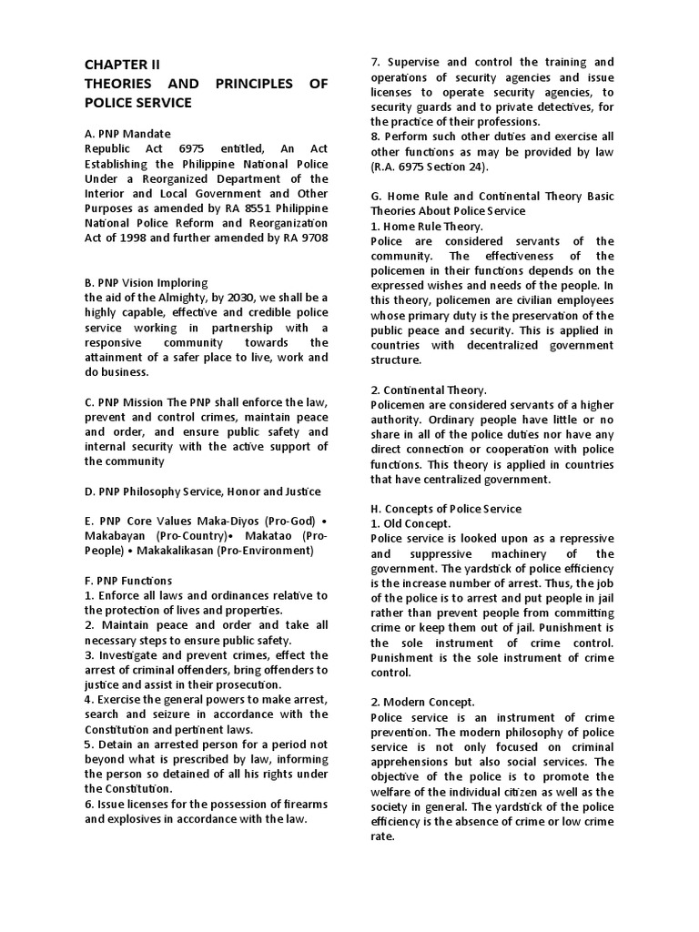 Modern Policing Theories and Principles | PDF | Police | Crimes