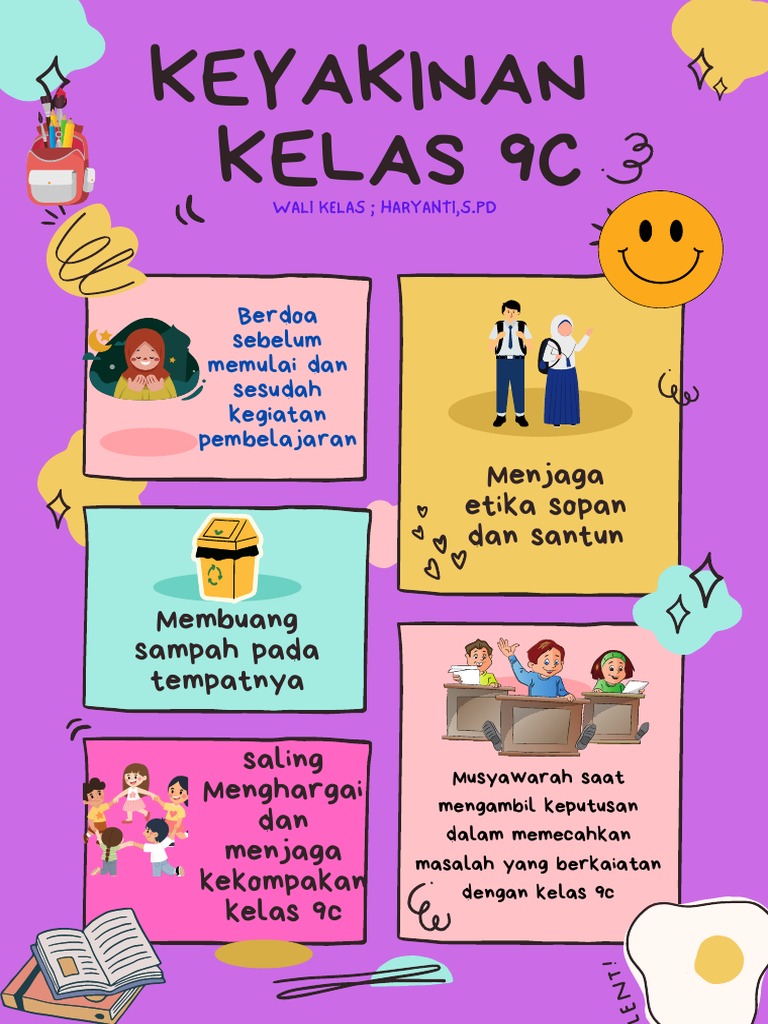 Keyakinan Kelas 9c Wali Kelas Haryanti, S.PD | PDF