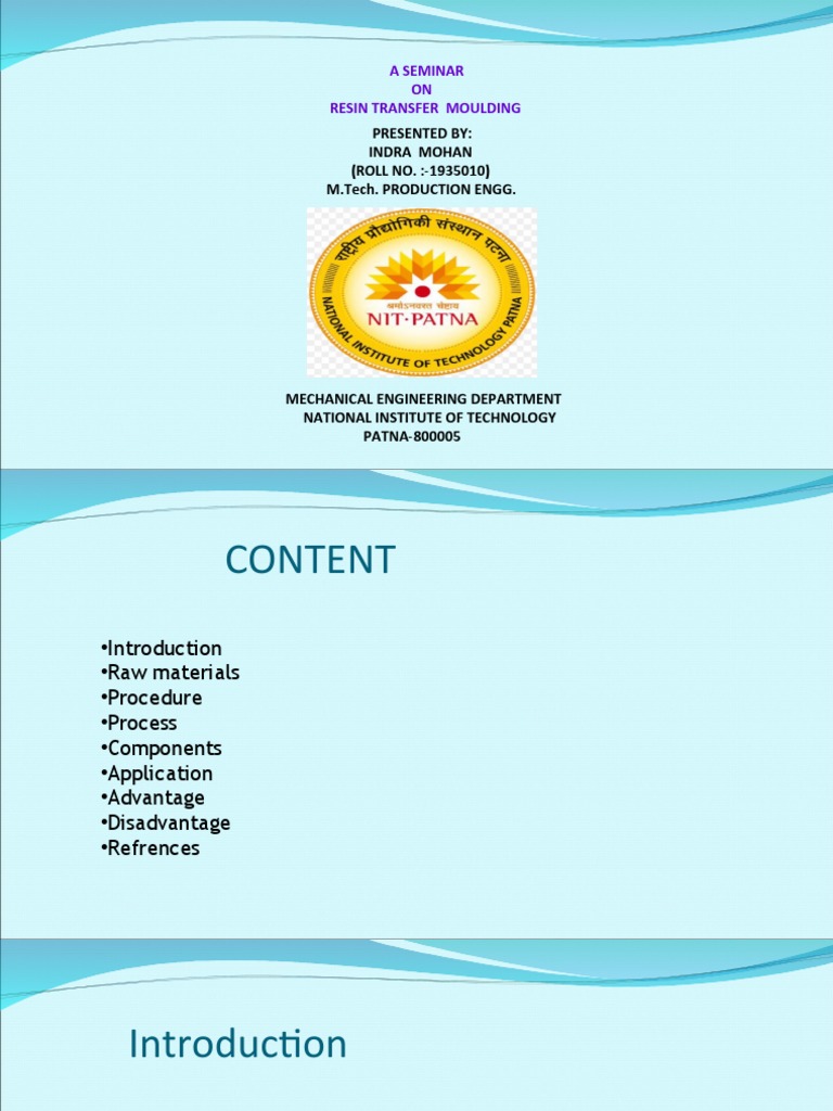 Resin Transfer Moulding | PDF | Composite Material | Industrial Processes
