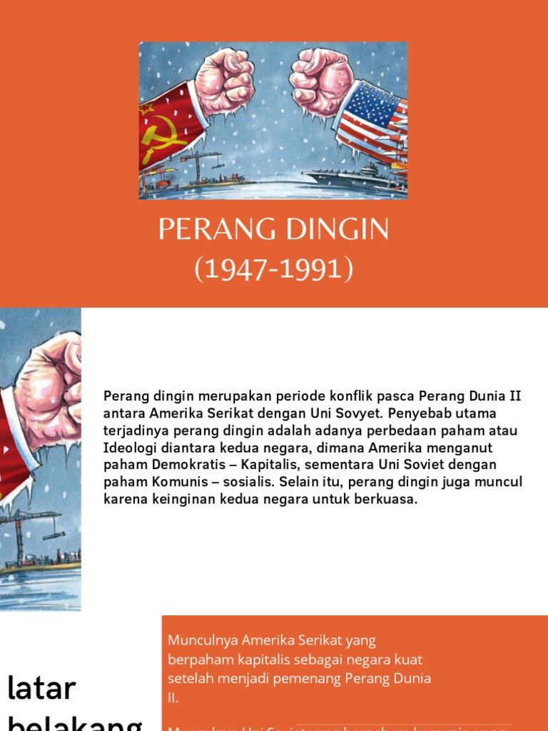 Dinamika Perang Dingin 1947-1991 | PDF