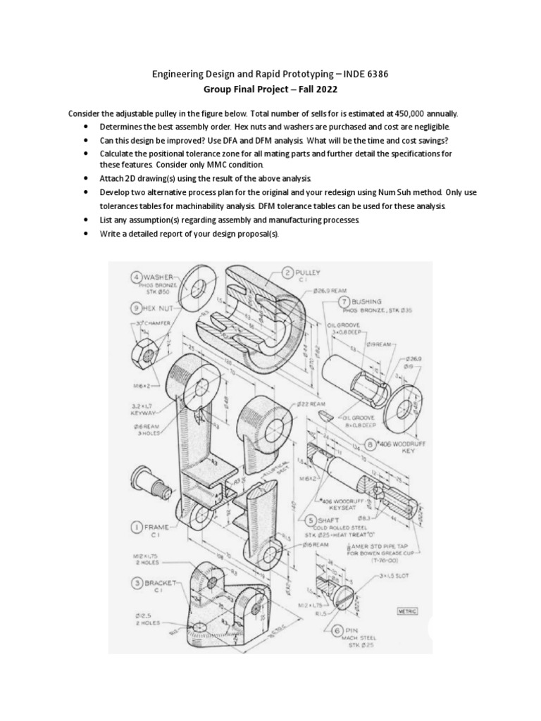Engine Design Project | PDF