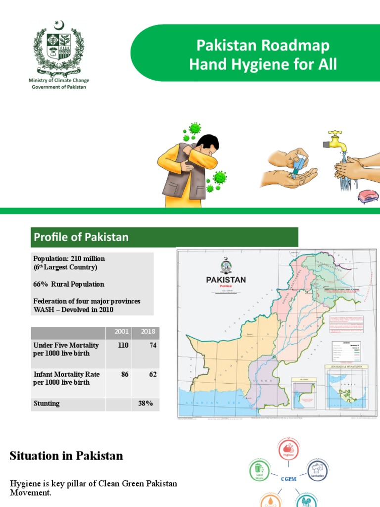 Hand Hygiene For All Roadmap Pakistan | PDF | Wash | Hand Washing