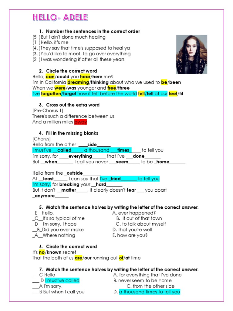 Hello Adele | PDF