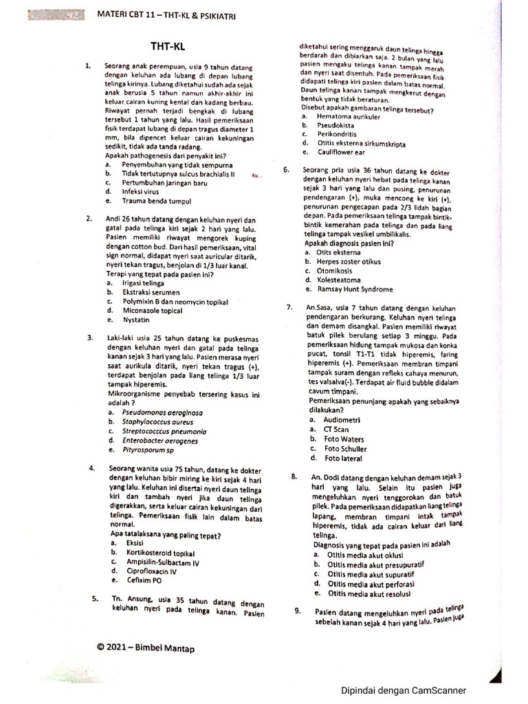 THT, Psikiatri | PDF