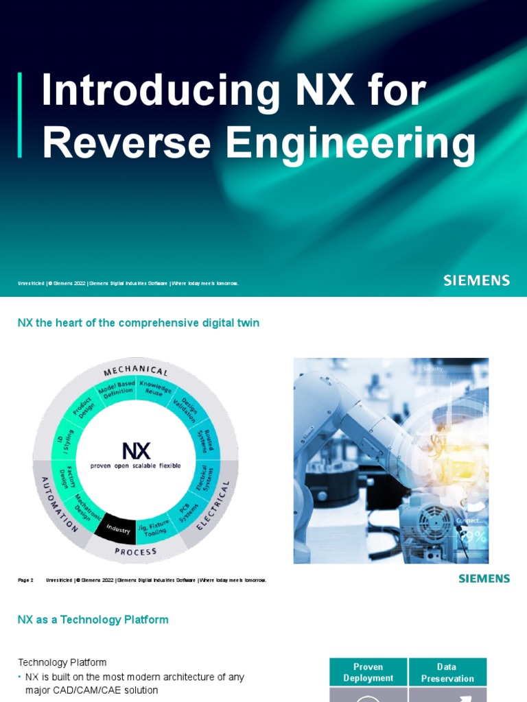 Introducing NX For Reverse Engineering | PDF | Computer Aided Design ...