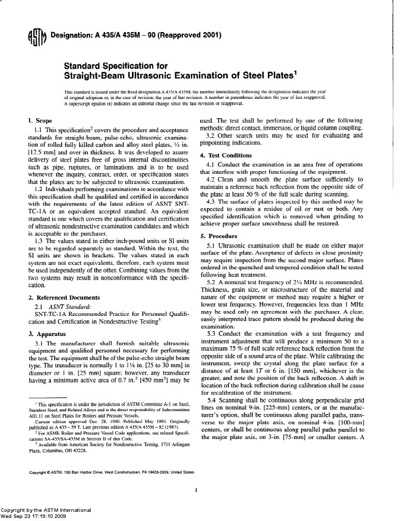 Astm A435 | PDF