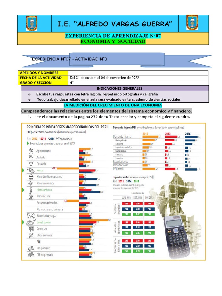 Medición del Crecimiento Económico | PDF | Negocios | Finanzas y dinero