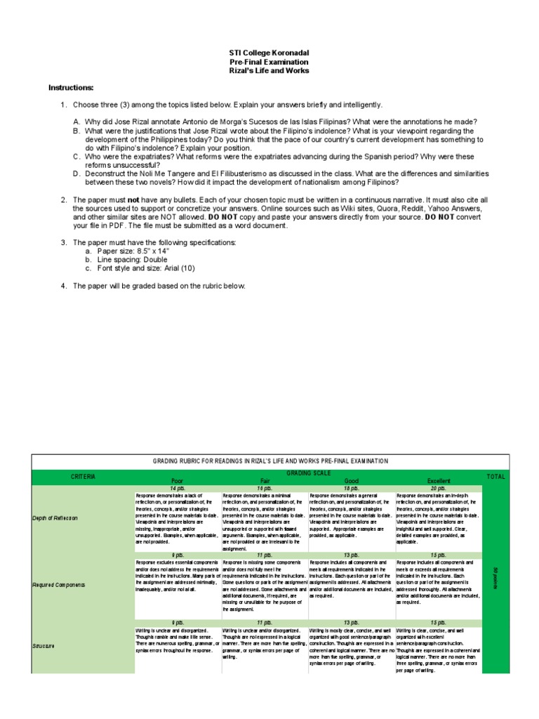 RLW. Pre Final Exam | PDF | Syntax | Cognition
