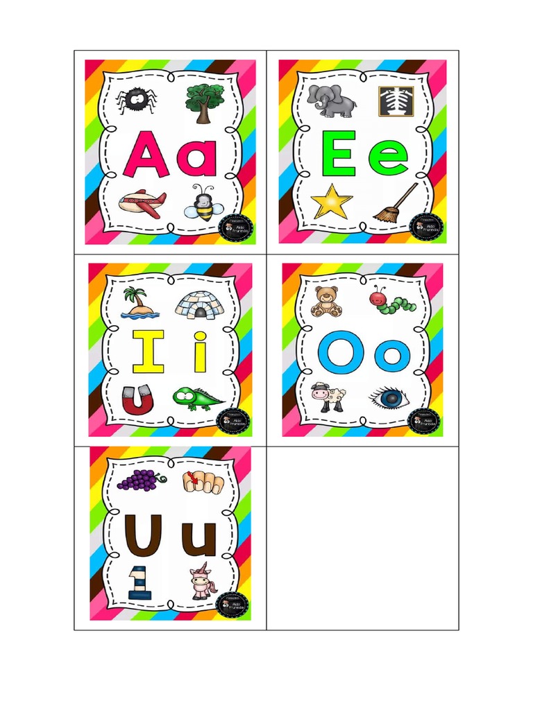 Tarjetas Vocales | PDF