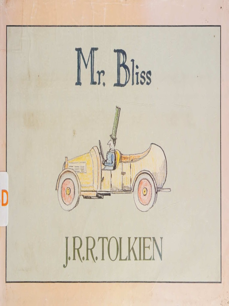 Mr. Bliss Resized | PDF | J. R. R. Tolkien