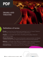 Theatre History Unit With Handouts | PDF | Theatre | Mask
