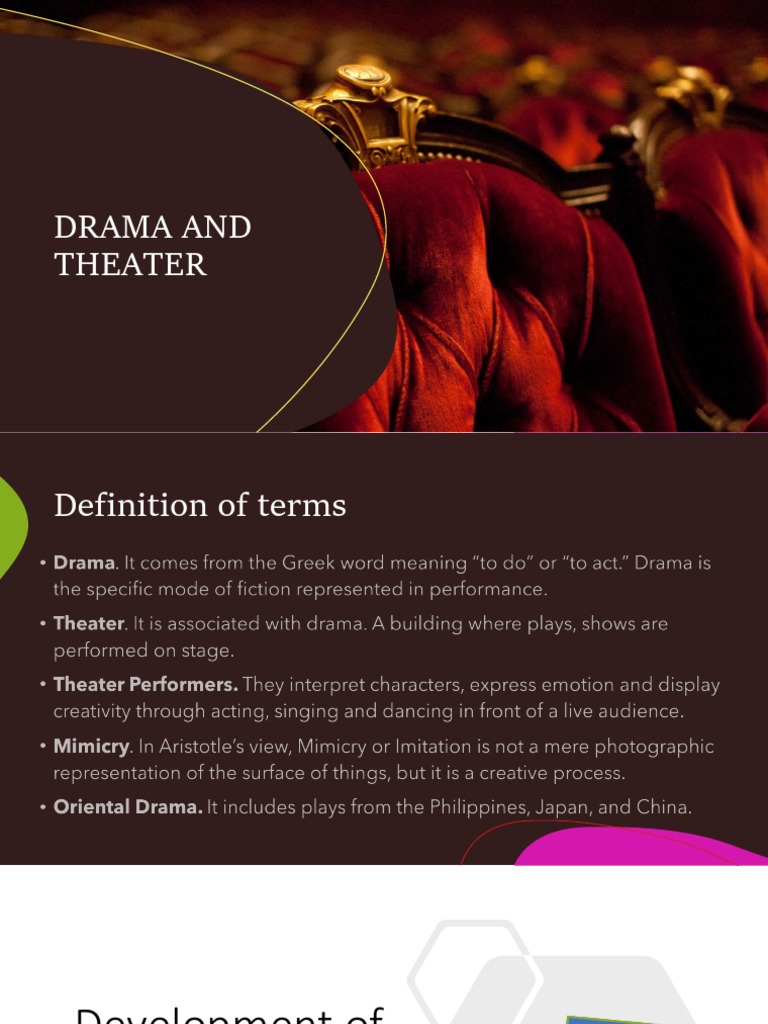 Drama and Theater | PDF | Theatre | Actor
